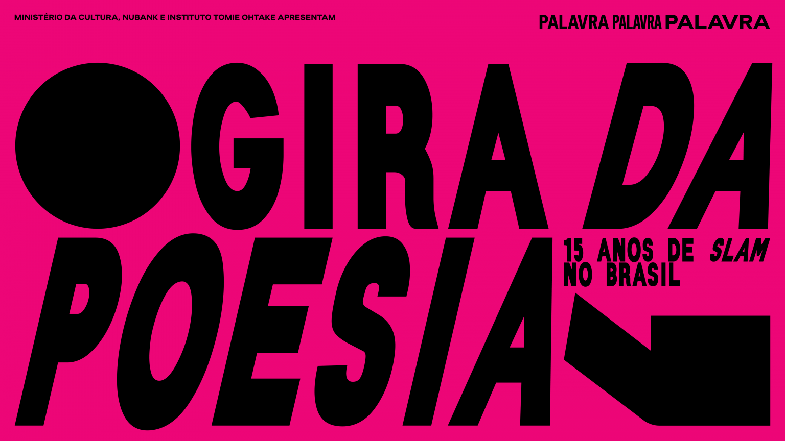 Gira da Poesia – 15 anos de slam no Brasil - Instituto Tomie Ohtake